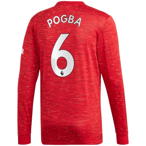 Camisolas de futebol Manchester United Paul Pogba 6 Equipamento ...